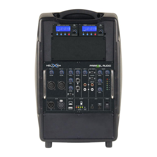 HELIX 158 Portable PA System with EMic Wireless Microphone - Fitness ...