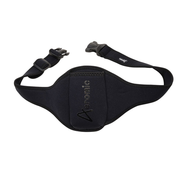 Aeromic Black On Black Pouch Belt - Fitness Audio Shop